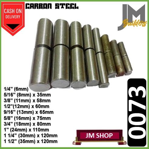 JM H-0073 | Cylindrical Hinges Welding Gate Steel Door Iron Tube Shaft ...