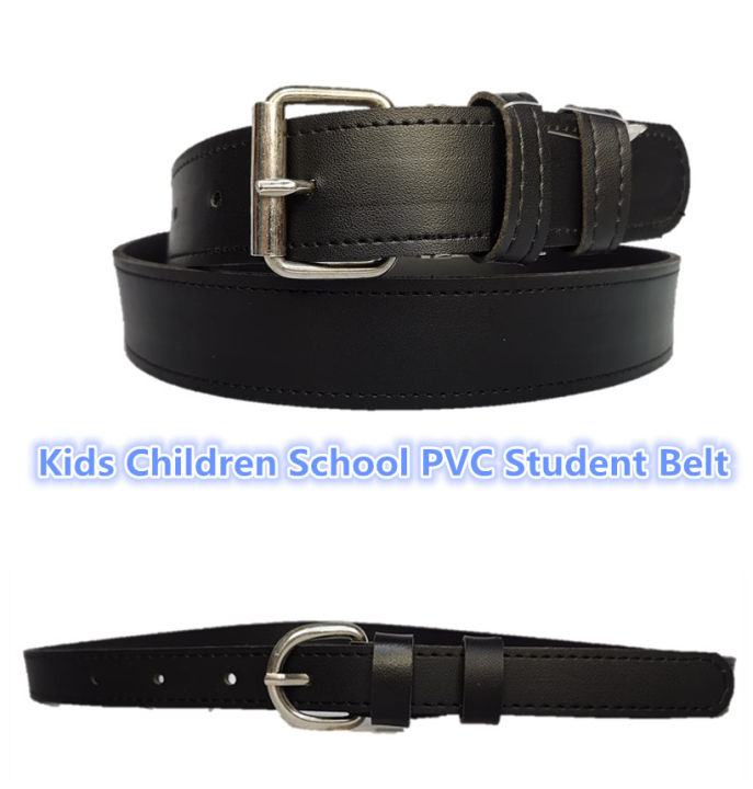 Kids Children School PVC Student Belt Primary Boy Tali Pinggang Sekolah ...