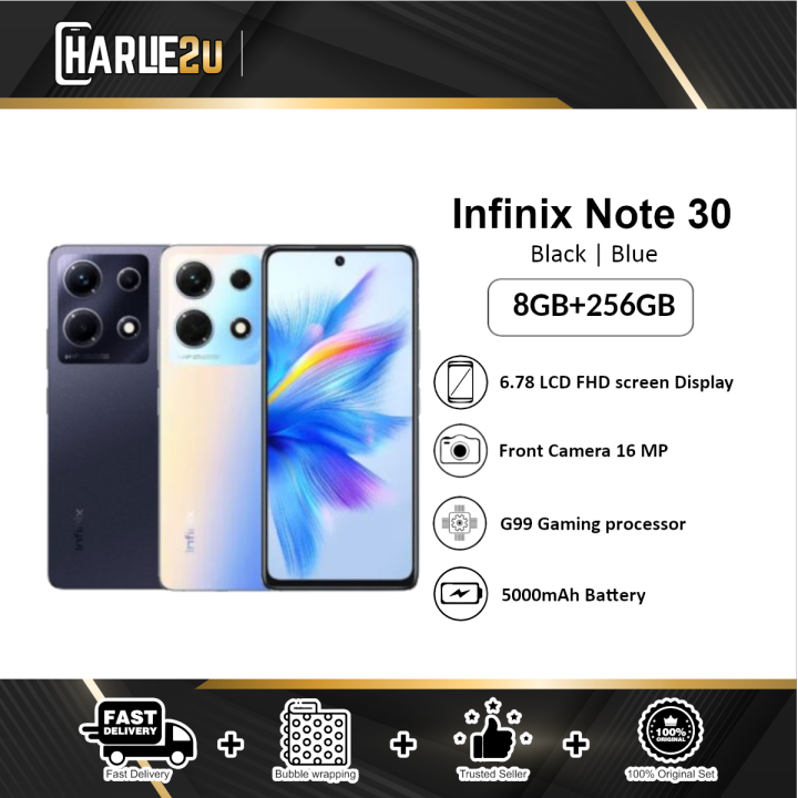 Infinix Note 30 Smartphone (8GB RAM+256GB ROM) Original Infinix ...