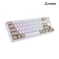 RAKK Pluma Trimode 68 Keys Outemu Red / Blue / White RGB / PLUMA V2 67 ...