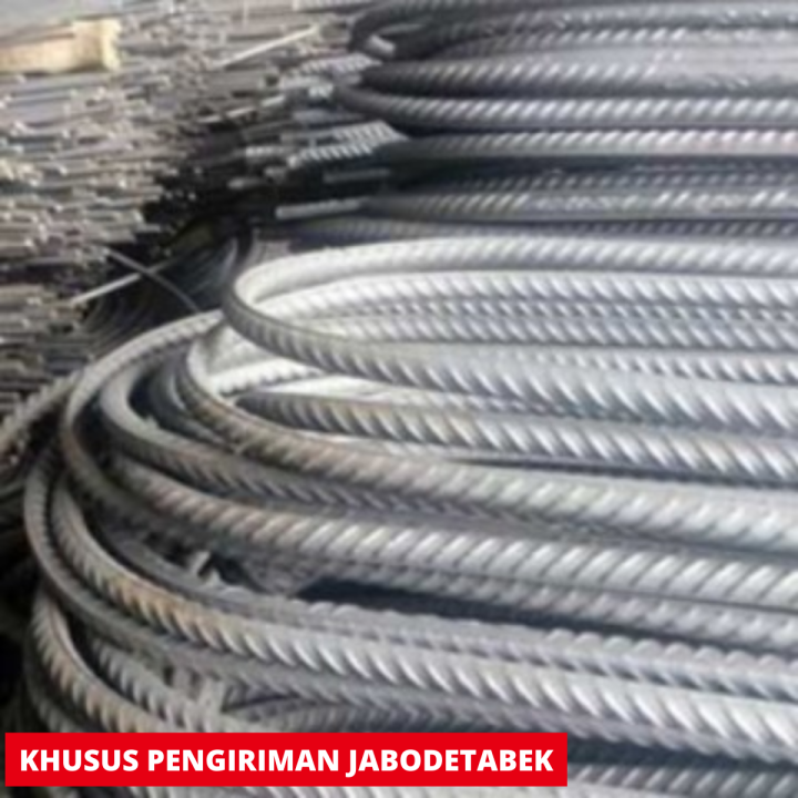Besi Beton 8mm 10mm 12mm 10mm 13mm 16mm SNI tol 0.6 (kirim faktur ...