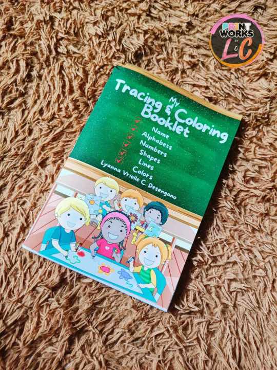 50 Pages Educational Tracing & Coloring Booklet for Toddler Name ...