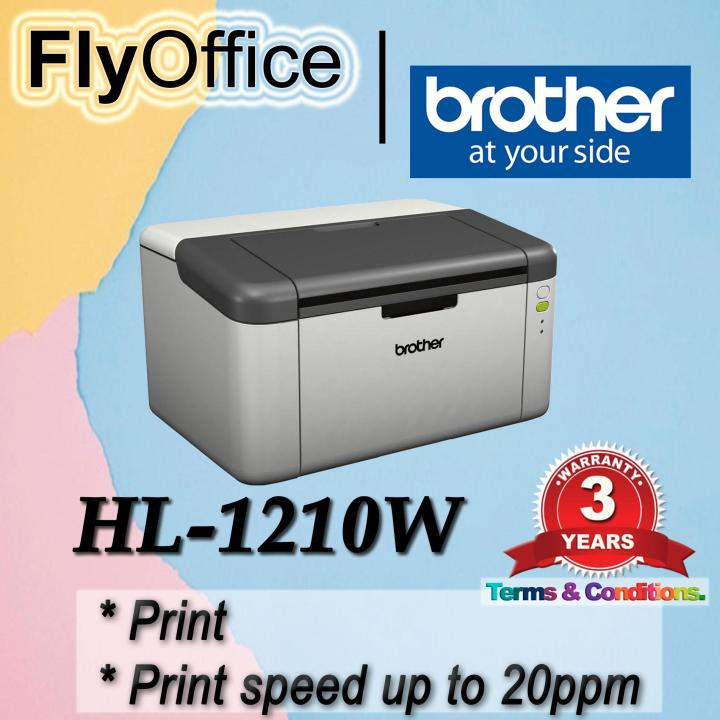 Brother HL-1210W Wireless Single Function Monochrome Laser Printer | Lazada