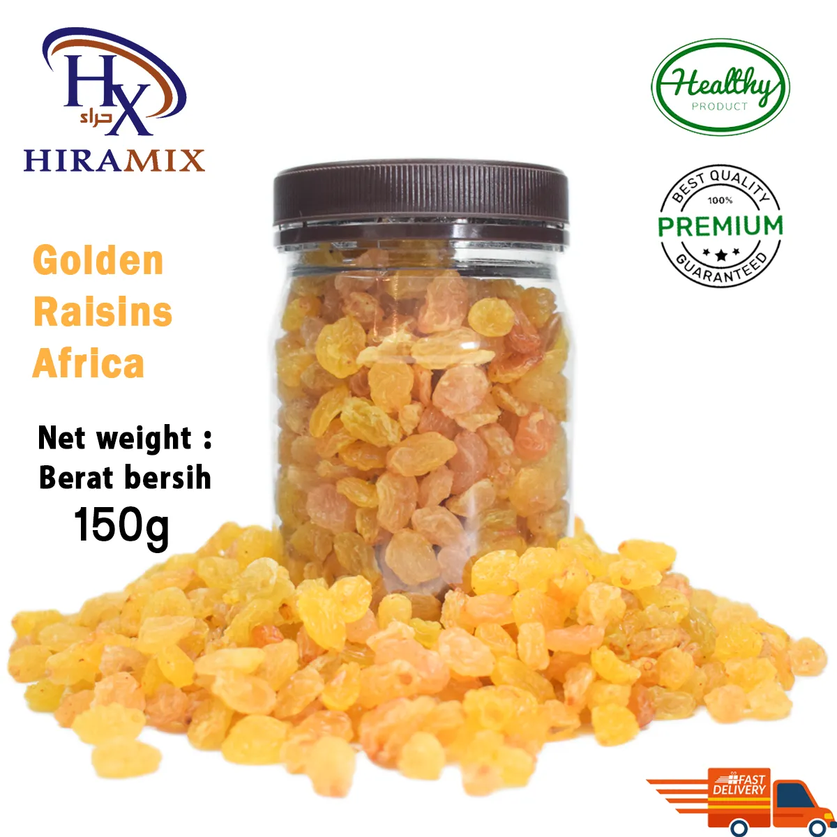 Fresh Organic Raisins | Mix Raisin / Kismis / Black Jumbo / Golden ...