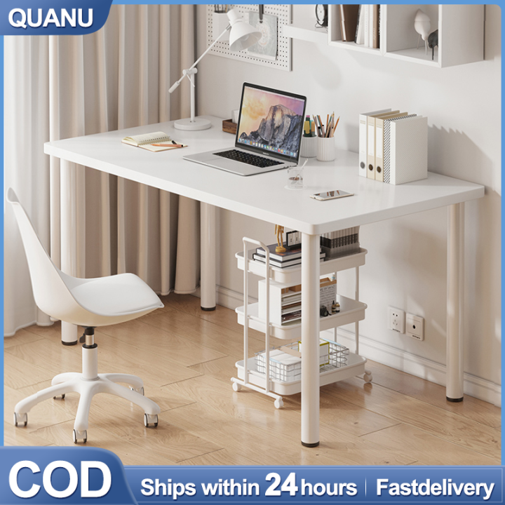 QUANU-White Study Table Simply Computer table Meja belajar Meja ... QUANU-White Study Table Simply Computer table Meja belajar Meja ...