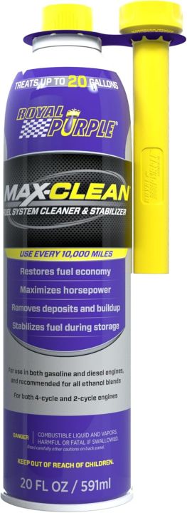 Royal Purple Max-Clean Fuel System Cleaner and Stabilizer 11722 20 ...