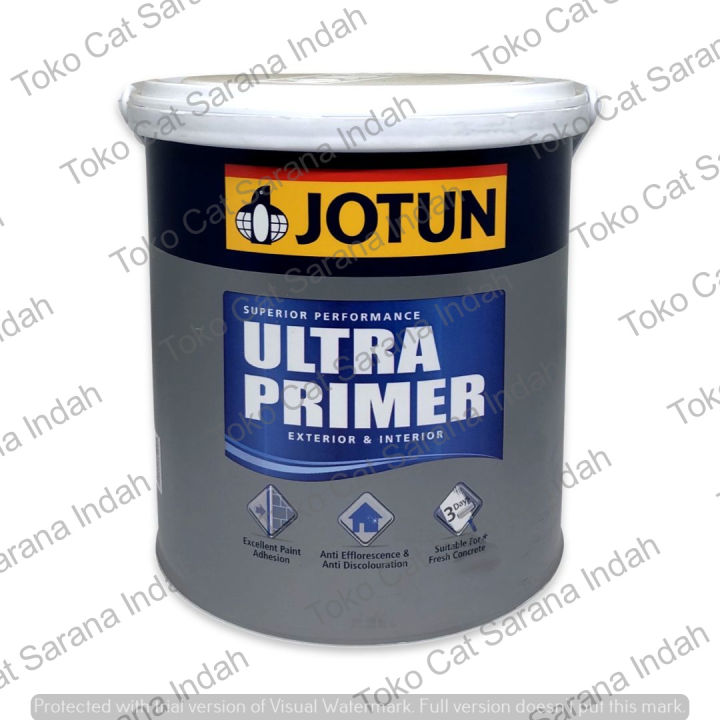 Ultra Primer - White 2.5L / 4KG Cat Dasar Eksterior & Interior Jotun ...