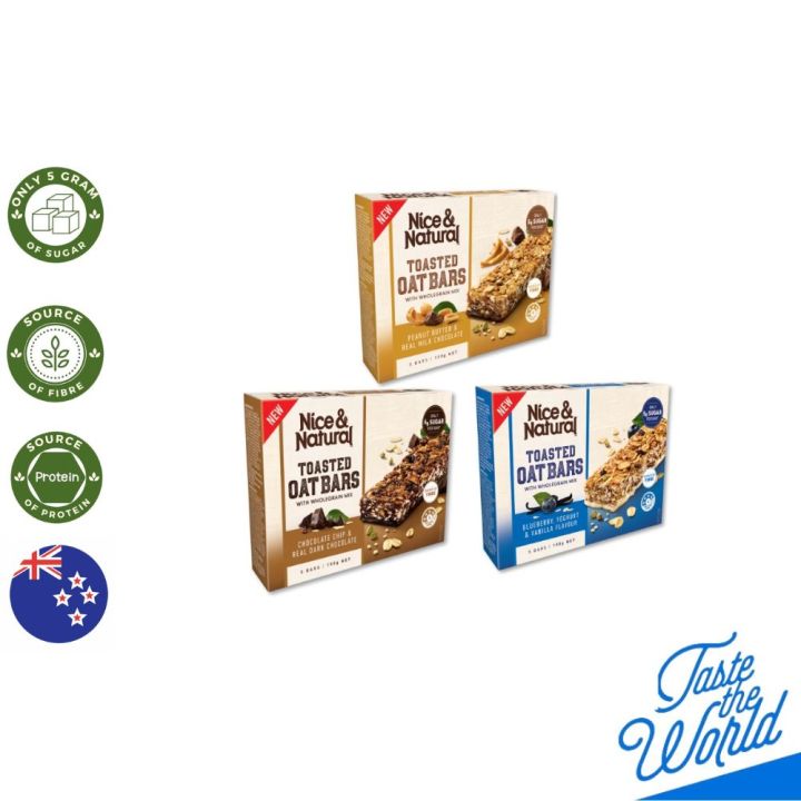 NICE & NATURAL Toasted Oat Bar 150g | Lazada