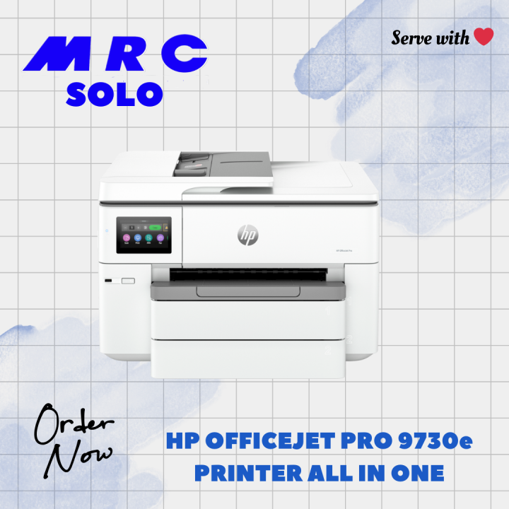 PRINTER A3 HP OFFICEJET PRO 9730 WIDE FORMAT ALL IN ONE | Lazada Indonesia