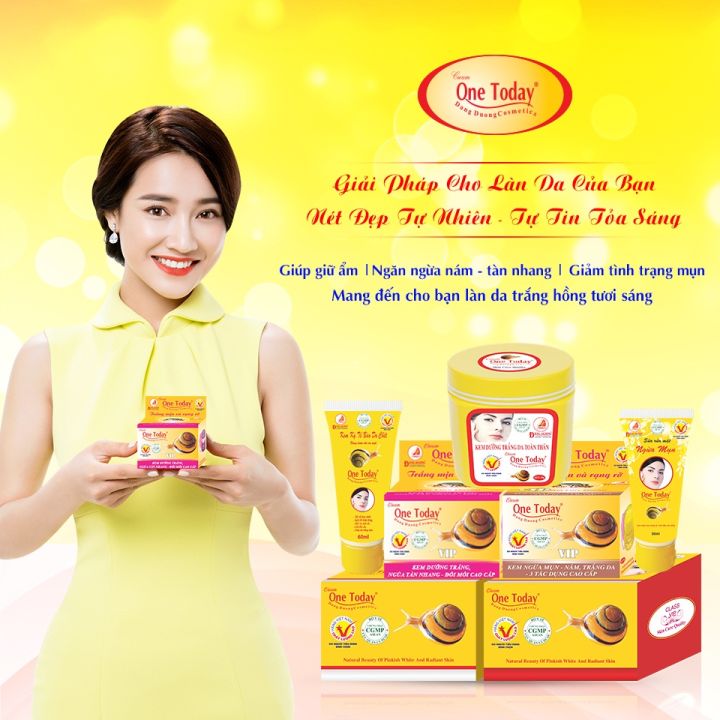 Kem Trắng Da Chống Nắng SPF 50 ốc sên One Today VIP 15g | Lazada.vn