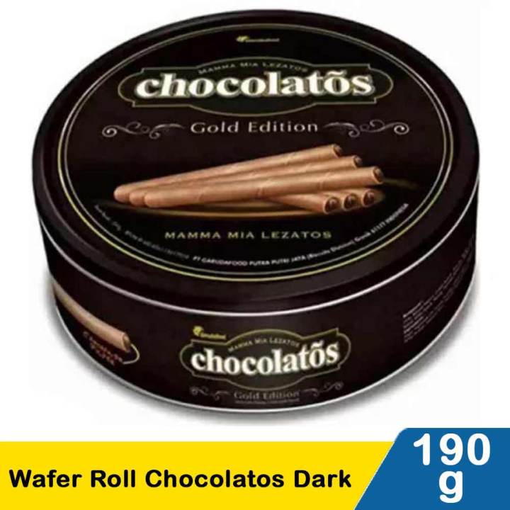Gery Wafer Roll Chocolatos Dark 190G | Lazada Indonesia