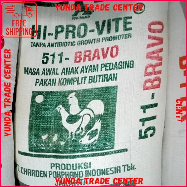 Pur Ayam 511 Voer Pakan Ayam Hi Pro Vite 511 Charoen Paket 10 Kg ...