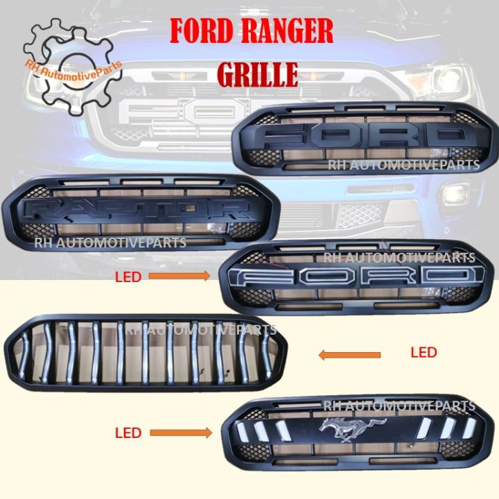 FORD RANGER FRONT GRILLE WITH LED T8 XLT 2018 2019 2020 2021 | Lazada