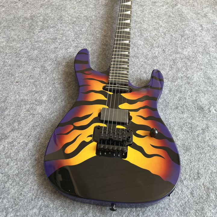 ESP George Lynch Purple Tiger Sunburst Electric Guitar Professional ...