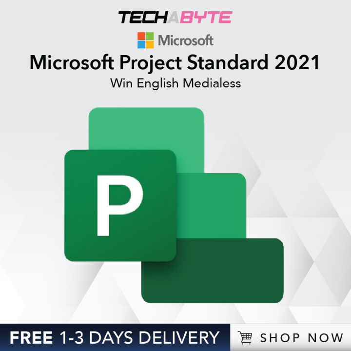 Microsoft Project Standard 2021 Win English Medialess | Lazada Singapore