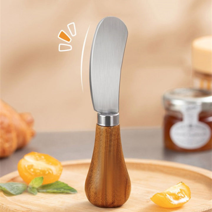 GUKA Mini Butter Knife Cheese Spreader Knive Creative Standing Butter ...