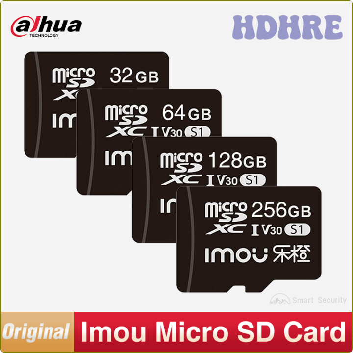 HDHRE Dahua Imou Original Memory Card 32/64/128/256GB Micro SD Card For Cameras Surveillance ...
