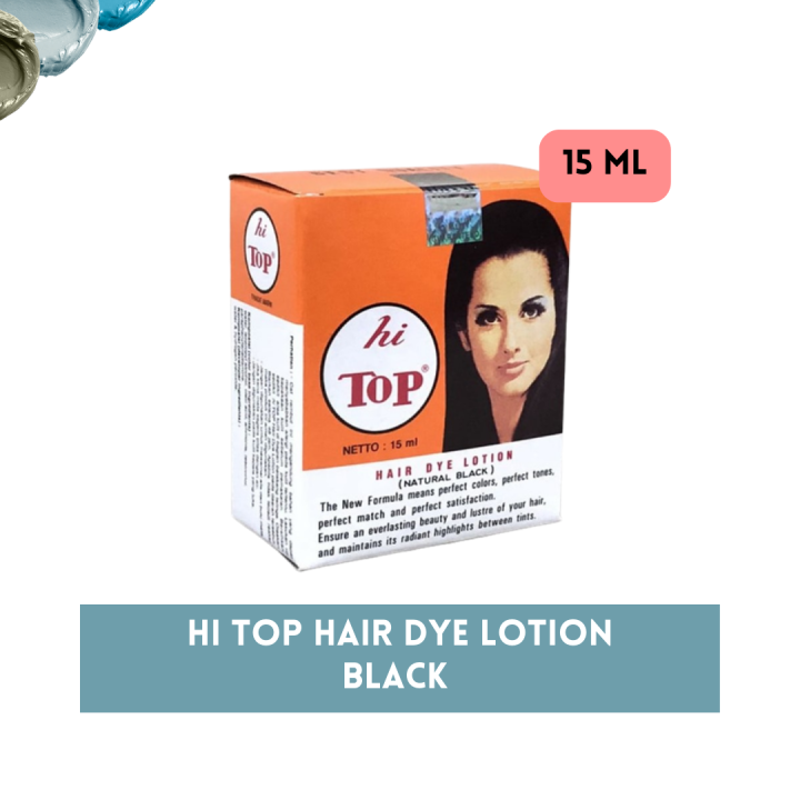 Hi Top Semir Rambut Cair BLACK 15 ml | Lazada Indonesia