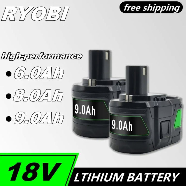 New brand Ryobi 18v 9.0Ah lithium-ion rechargeable battery suitable for ...