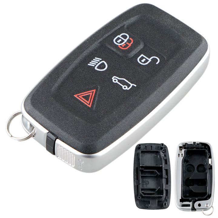 5 Buttons Black Smart New Car Remote Key Shell Fit for Range Rover ...