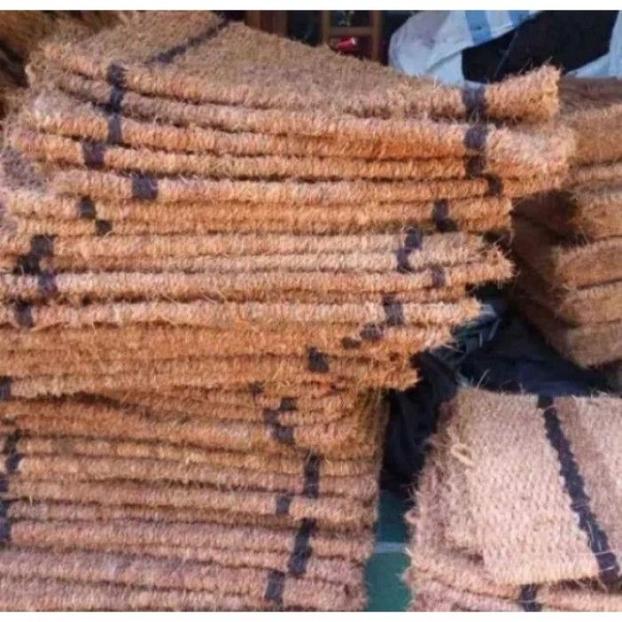 keset ijuk sabut kelapa alas kaki sabut kelapa 40x60cm | Lazada Indonesia