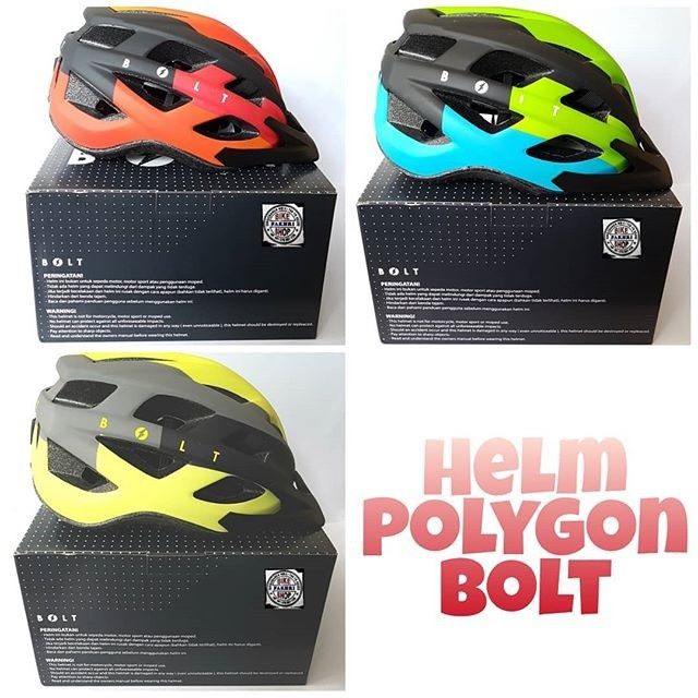 HELM BOLT HELM SEPEDA BOLT - PROMO SPESIAL | Lazada Indonesia