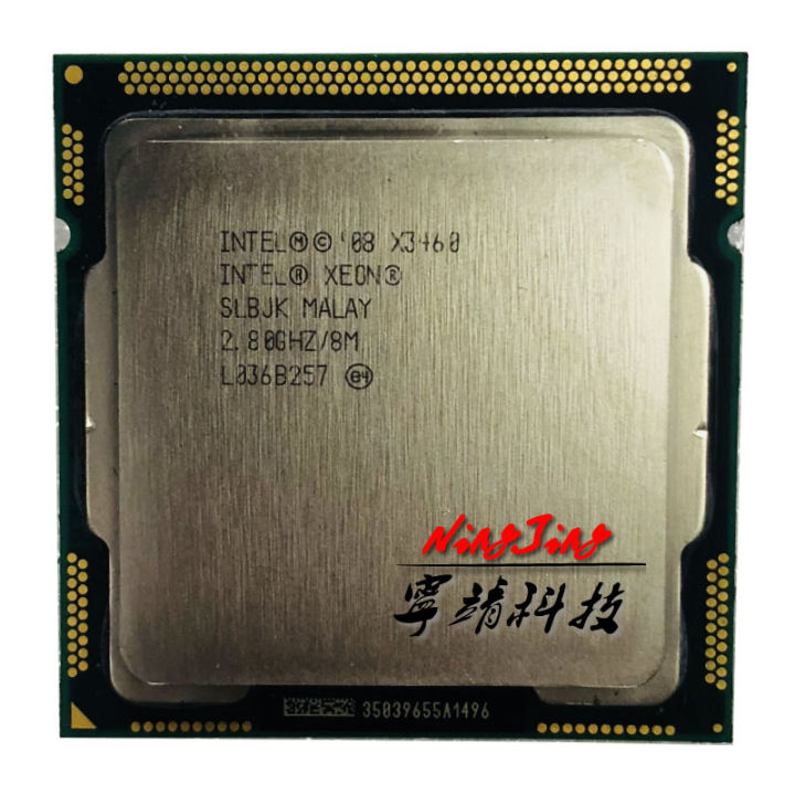In Xeon X3460 2.8 GHz Quad-Core Eight-Thread 95W CPU Processor 8M 95W ...