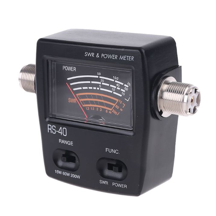 Power SWR Meter NISSEI RS-40 for HAM Mobile Radio SWR Measurable 144 ...