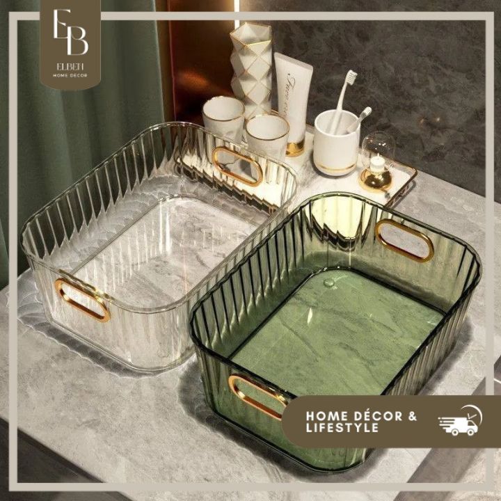 ELBEN - Kotak Acrylic Tempat Penyimpanan Barang Box Serbaguna Storage ...