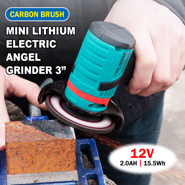 Mesin Gerinda Tangan Angle Grinder 12V / Angle Grinder Cordless ...