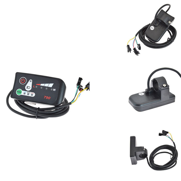 Electric Vehicle Electric Bicycle Meter LED Power Display 6 Km Booster ...