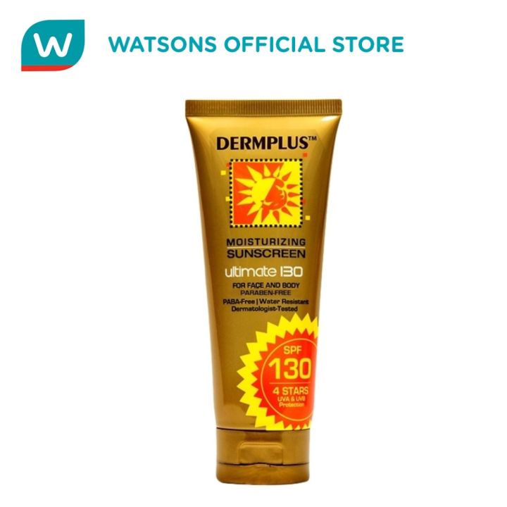 DERMPLUS Moisturizing Sunscreen SPF 130 100mL | Lazada PH