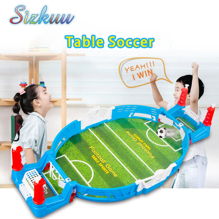 Sizkuu Mini Table Sports Foosball Soccer Table Football Game Arcade ...