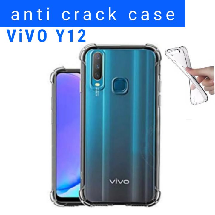 SOFTCASE ANTI CRACK VIVO Y11 Y12 Y12i Y15 Y17 CASE ULTRA THIN ANTI SHOCK JELLY SILIKON ...