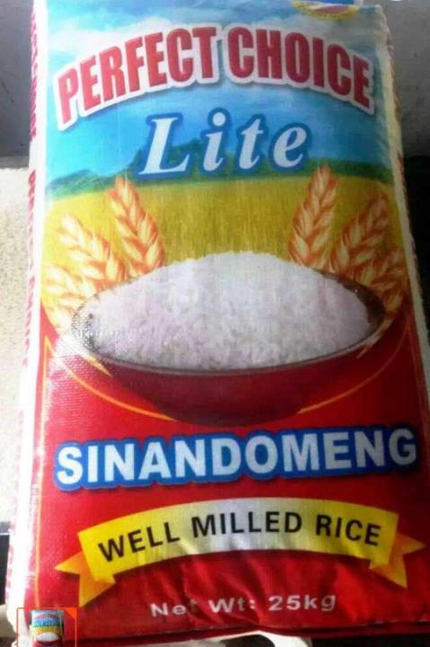 Premium Perfect Choice Sinandomeng Isabela Rice 25kg | Lazada PH