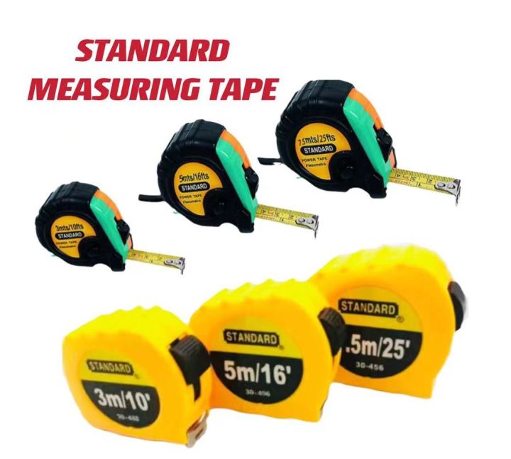 Standard POWER TAPE / MEASURING METER TAPE | Lazada