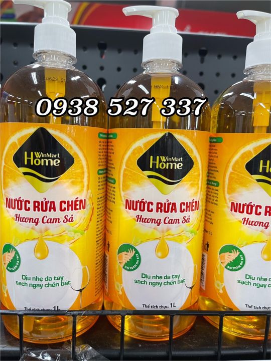 Nước rửa chén VinMart Home Winmart Home 1L ( mẫu mới ) siêu tiết kiệm ...