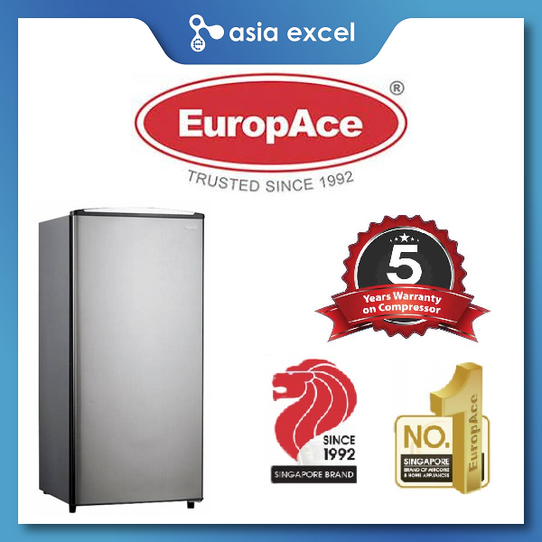 EUROPACE ER 3161T 155L DELUXE UPRIGHT FRIDGE | Lazada Singapore