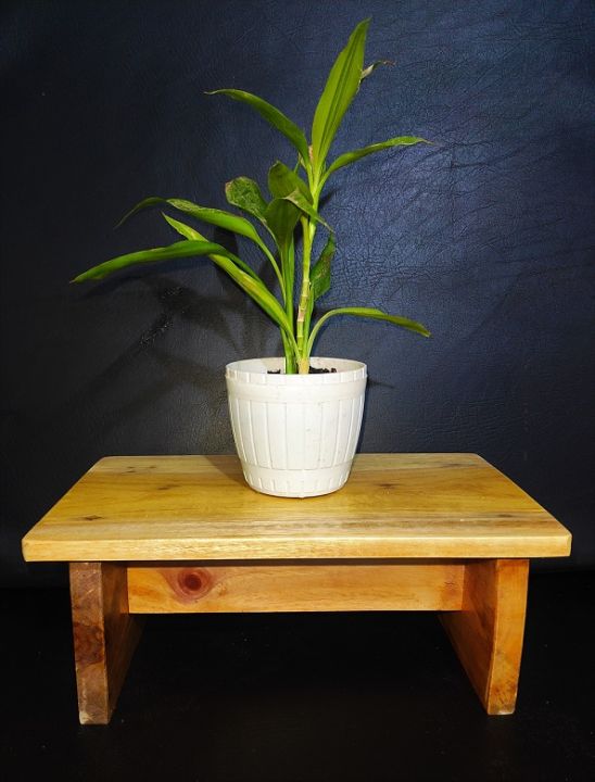 BANGKITO / STOOL / SMALL OUTDOOR WOODEN CHAIR / OUTDOOR SEATING CHAIR ...