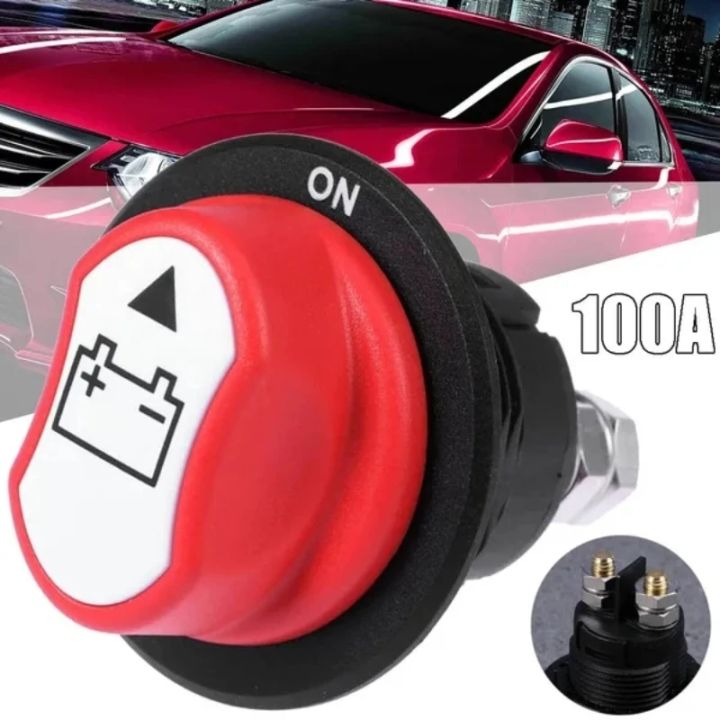 Car Battery Switch Rotary Disconnect Safe Cut Off Power Isolator for ...