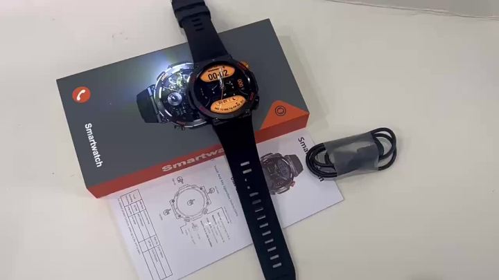 สมาร์ทวอทช์ขายดีล่าสุด HT17 กีฬากลางแจ้งผู้ชายกันน้ำสมาร์ทวอทช์บลูทูธ ...