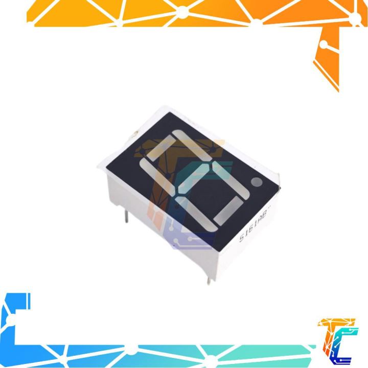 1.8 inch 1 digit Blue Led display 7 segment Common cathode | Lazada PH