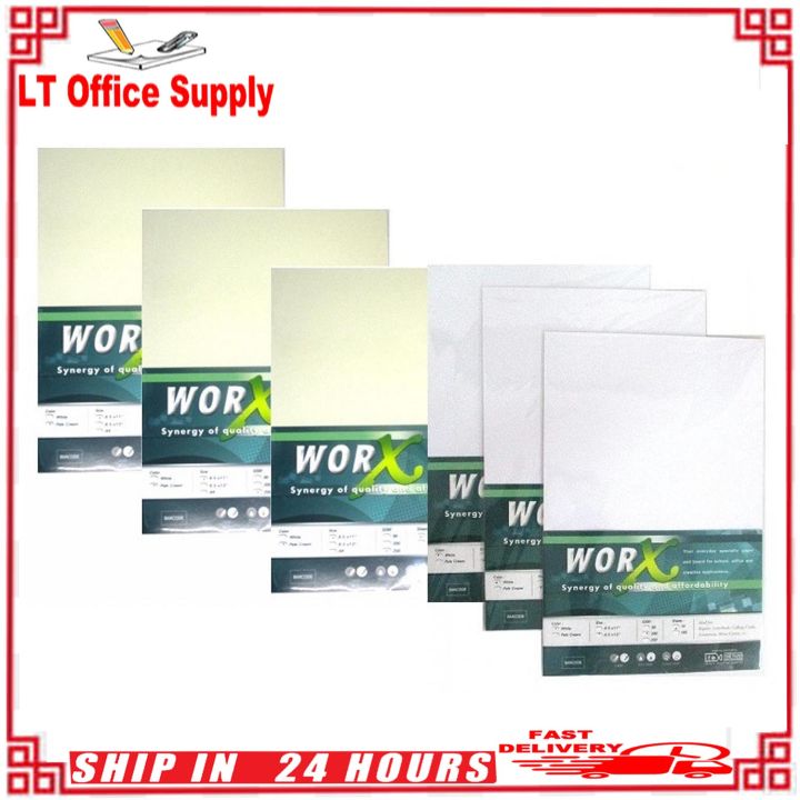 10 Sheets Worx Specialty Board 250gsm (LT OFFICE) | Lazada PH