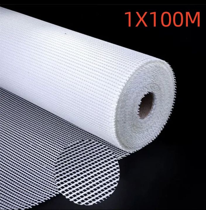 100m Fibermesh waterproof net 100gsm Fiberglass net (roll) | Lazada PH
