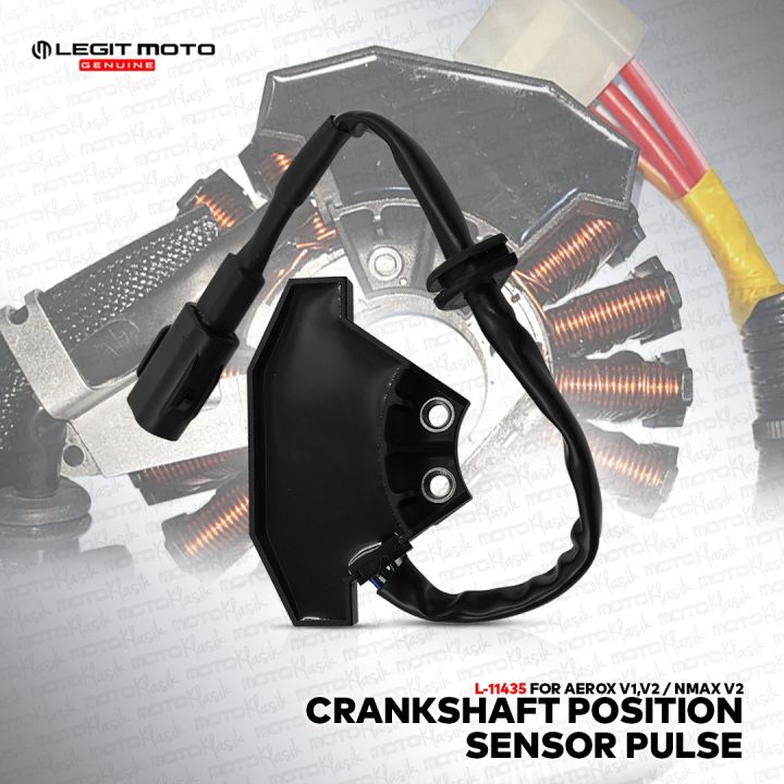 LEGITMOTO CRANKSHAFT POSITION SENSOR PULSE BLACK CKP / CKPS ROTATION ...
