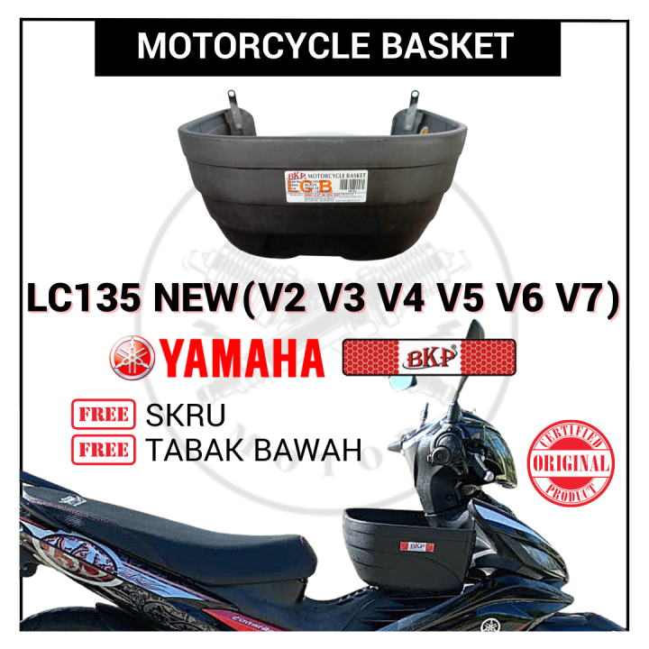 𝗕𝗞𝗣 𝗙𝗥𝗘𝗘 𝗦𝗞𝗥𝗨 ORIGINAL BKP BASKET YAMAHA LC135 NEW / LC 135 NEW / LC135 BARU / V2 V3 V4 V5 V6 V7 ...