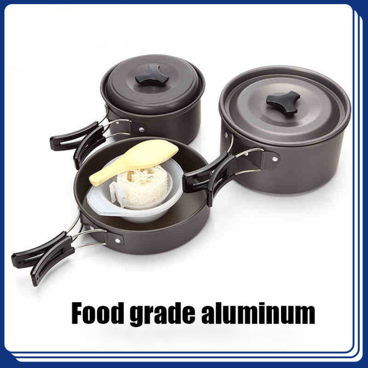 Portable Cookware Cookware Camping Picnic BBQ Folding Cookware Cookware ...