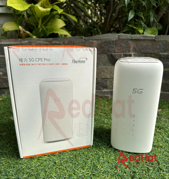 FIBERHOME 5G CPE PRO Wi-Fi 7 BE7200 (LG6851F) | Lazada PH