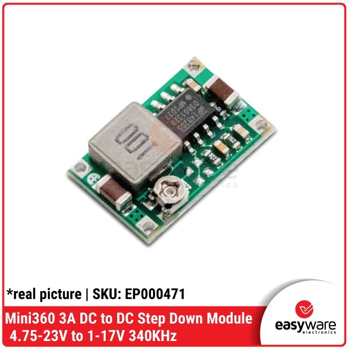 Mini360 Mini 360 DC to DC Buck Converter Step Down | Lazada Indonesia