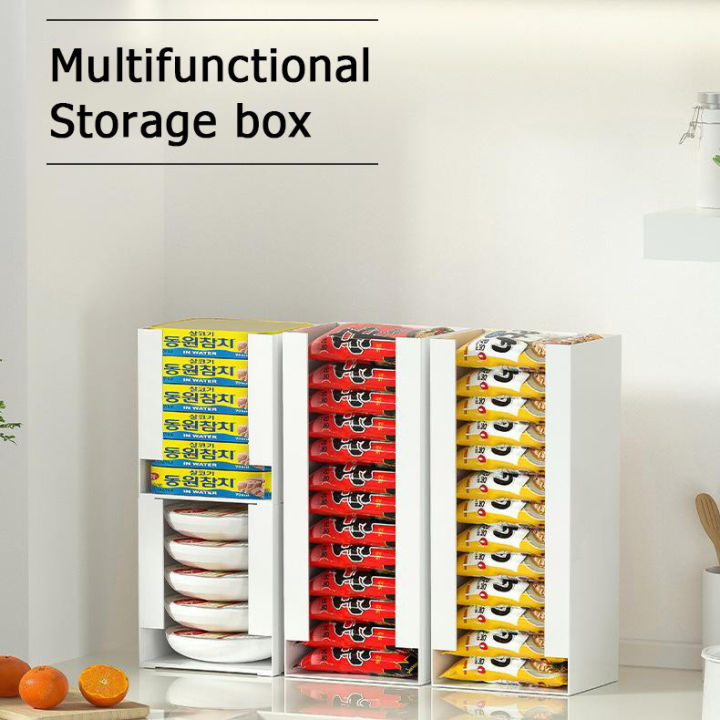 Instant Noodles Storage Box Cabinet Ramen Instant Noodles Storage Box ...
